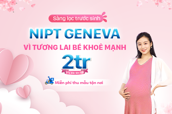 GenEva tặng mẹ ưu đãi tháng 11 tới 2.000.000Đ khi đăng ký làm xét nghiệm NIPT.